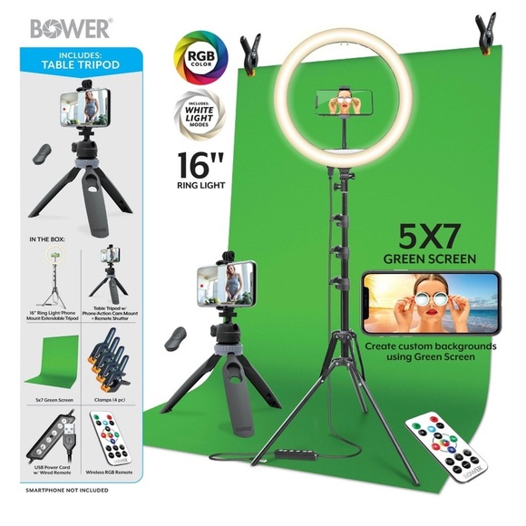 Cameras, Photo & Video | Content Creator Kit 16 Inch Rgb Ring Light62 ...